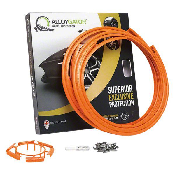 AlloyGator Challenger Wheel Protectors; Orange K4ORNGEXC (Universal ...