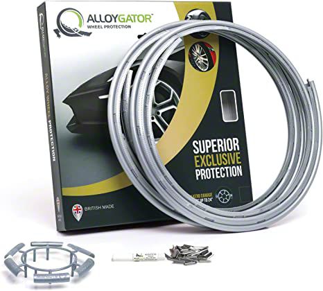 AlloyGator Mach-E Wheel Protectors; Silver K4SLVREXC (Universal; Some ...