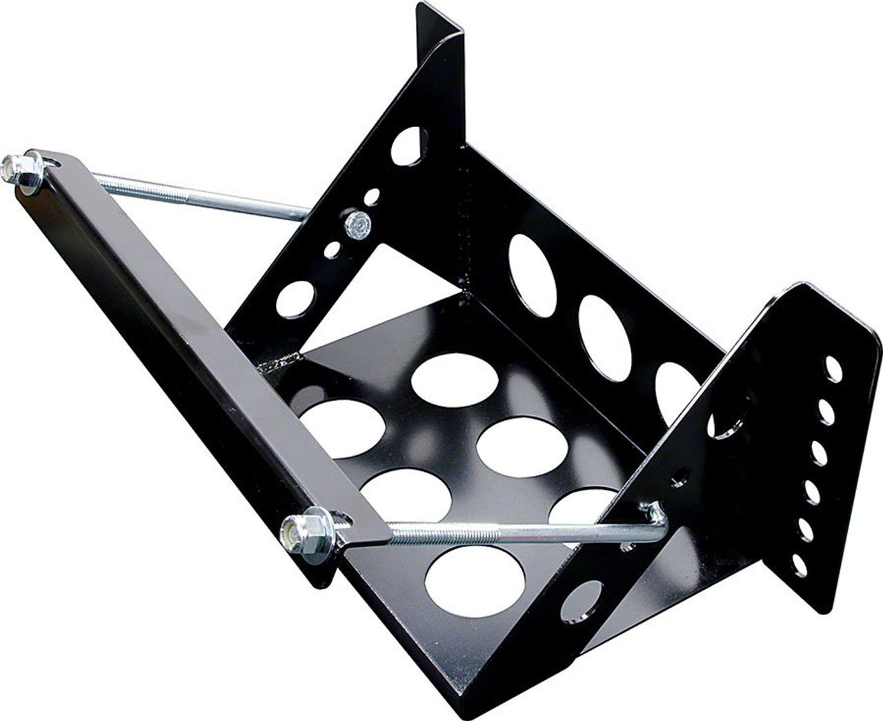 Allstar Performance Challenger Bolt-On Style Battery Box; Black ...