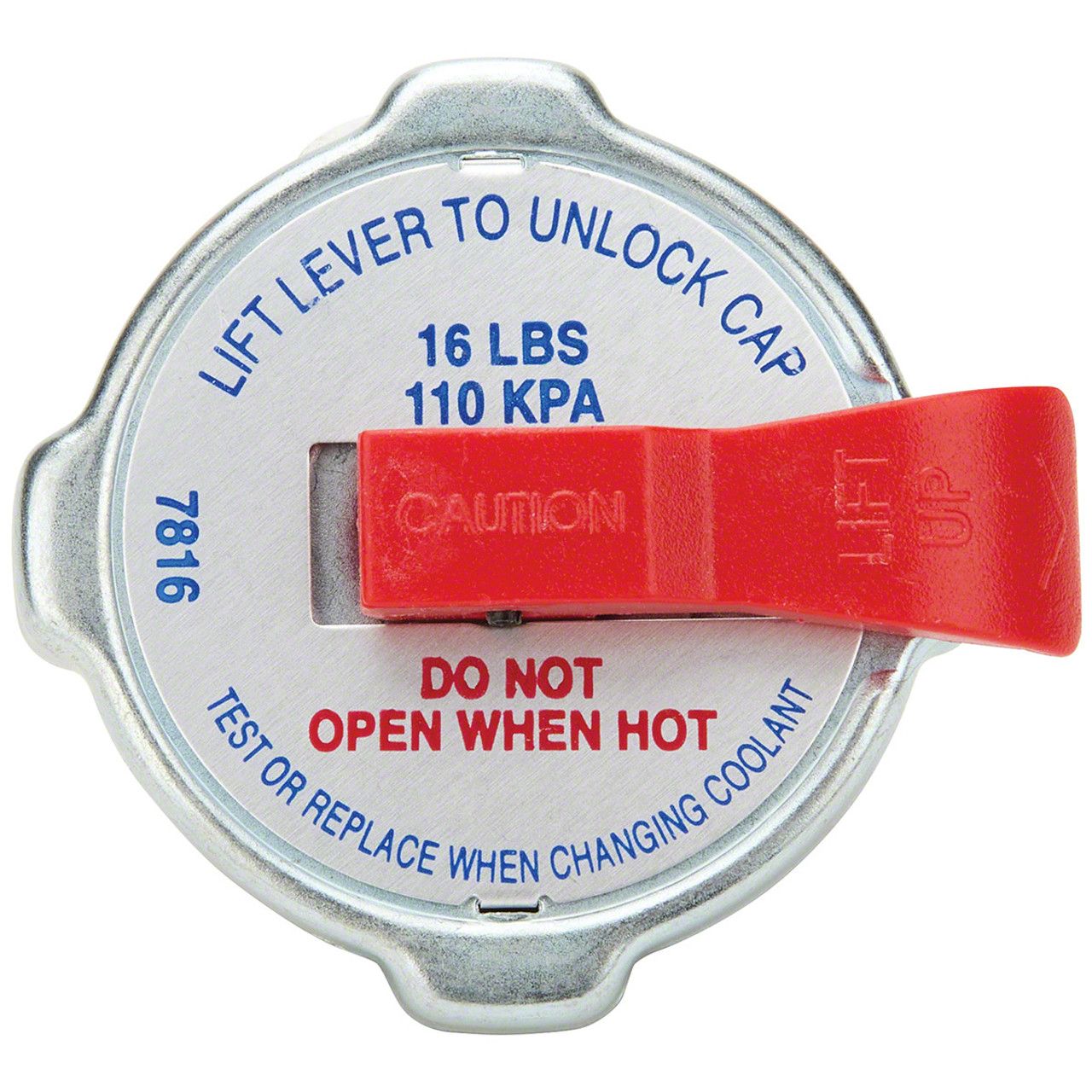 Allstar Performance Challenger Radiator Cap with Lever; 14-18 PSI ...