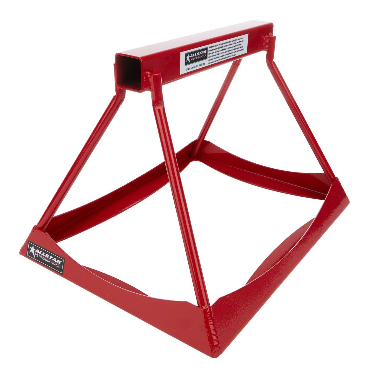Allstar Performance Universal AM 11-Inch Steel Stack Stands; Red ...