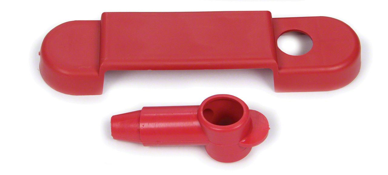 Allstar Performance Universal AM Buss Bar Protective Cover; Red ...