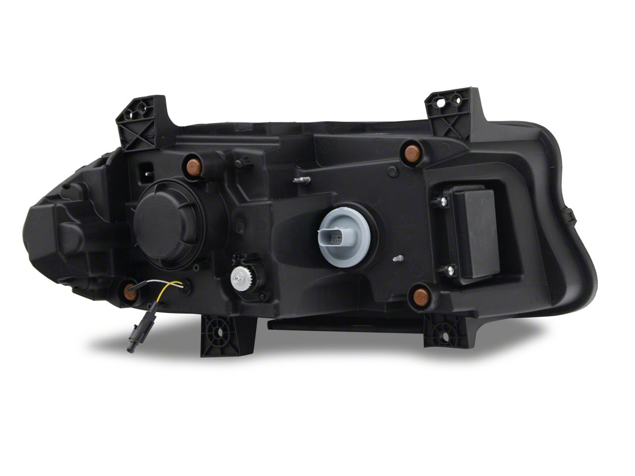 AlphaRex Charger LUXX-Series LED Projector Headlights; Alpha Black ...