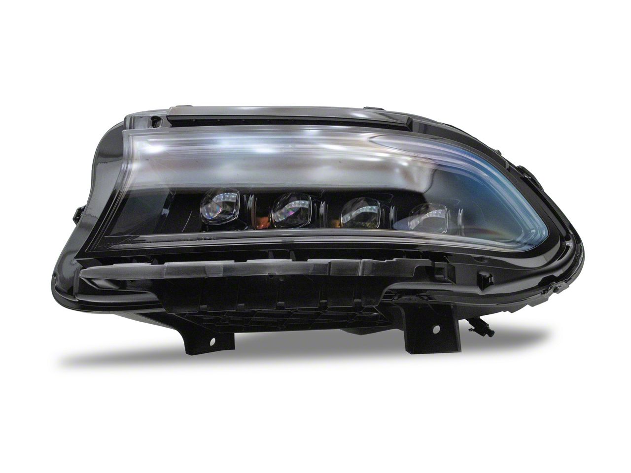 AlphaRex Charger NOVA-Series LED Projector Headlights; Alpha Black ...