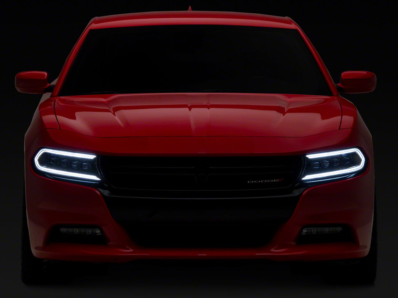 AlphaRex Charger NOVA-Series LED Projector Headlights; Alpha Black ...