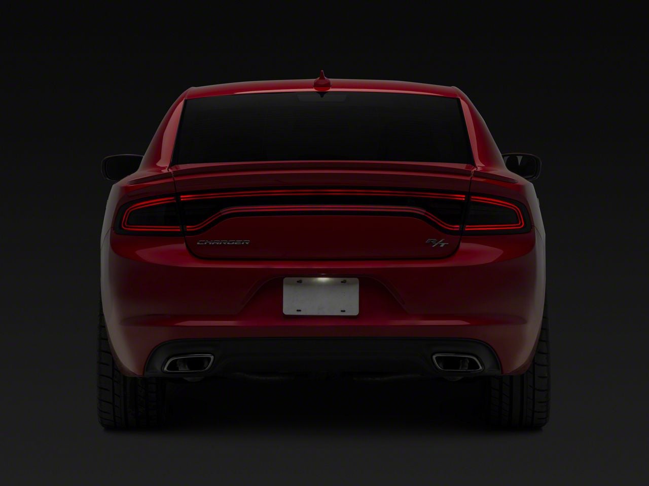 AlphaRex Charger NOVA-Series Prismatic LED Tail Lights; Alpha Black ...
