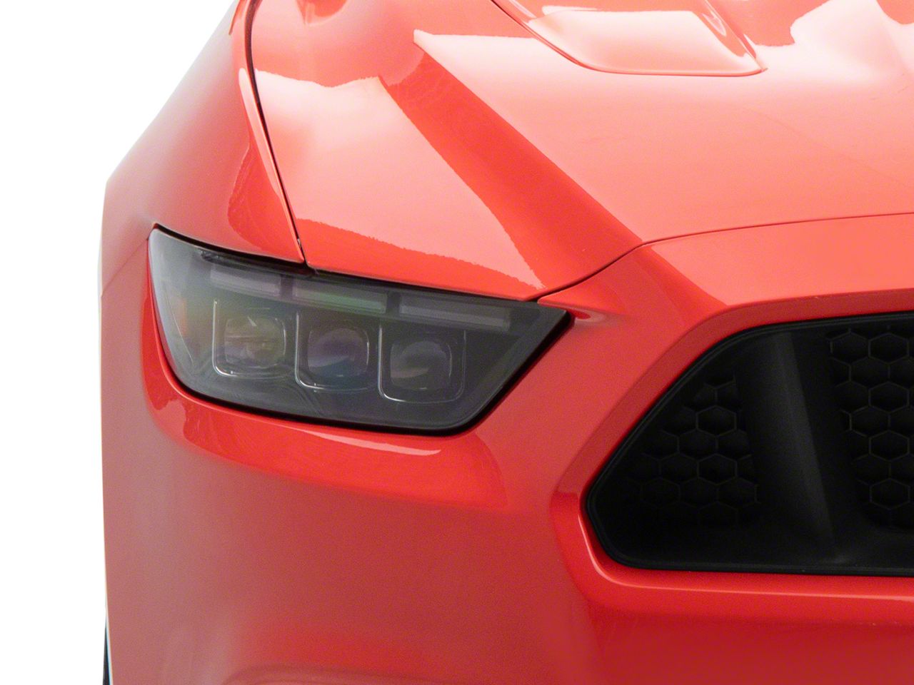 AlphaRex Mustang MK II NOVA-Series LED Projector Headlights; Black ...