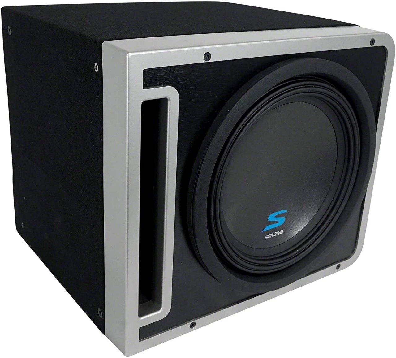 Alpine Camaro Single 12-Inch Alpine Halo S-Series Preloaded Subwoofer ...