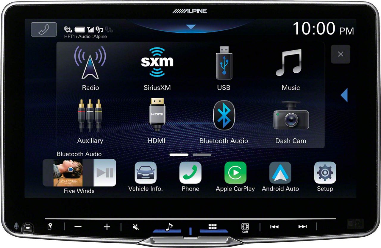 Alpine Challenger 9-Inch Halo9 Floating Style Touchscreen Multimedia ...