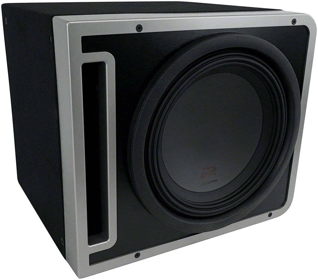 Alpine Mustang Single 12-Inch Alpine Halo R-Series Preloaded Subwoofer ...