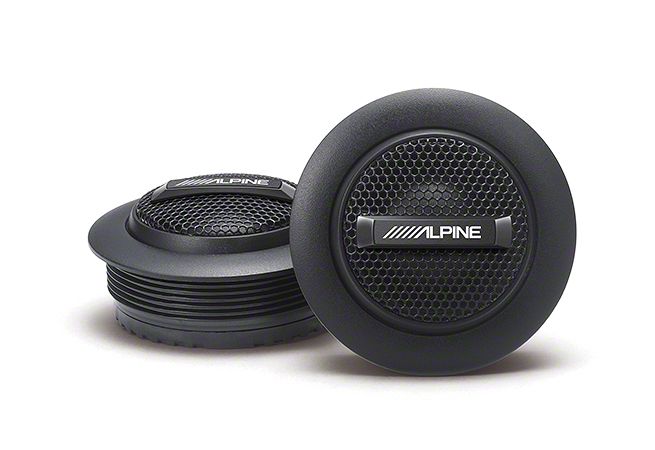 Alpine Mustang Type-S 1-Inch Silk Dome Tweeter Set; 80W S-S10TW ...