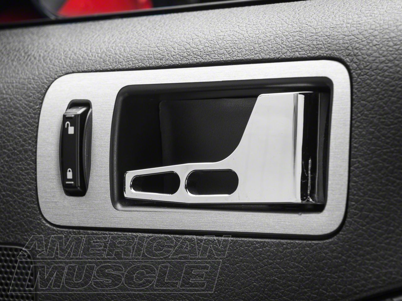 SEC10 Mustang Dash Overlay Kit; Brushed Silver 383740 (05-09 Mustang ...