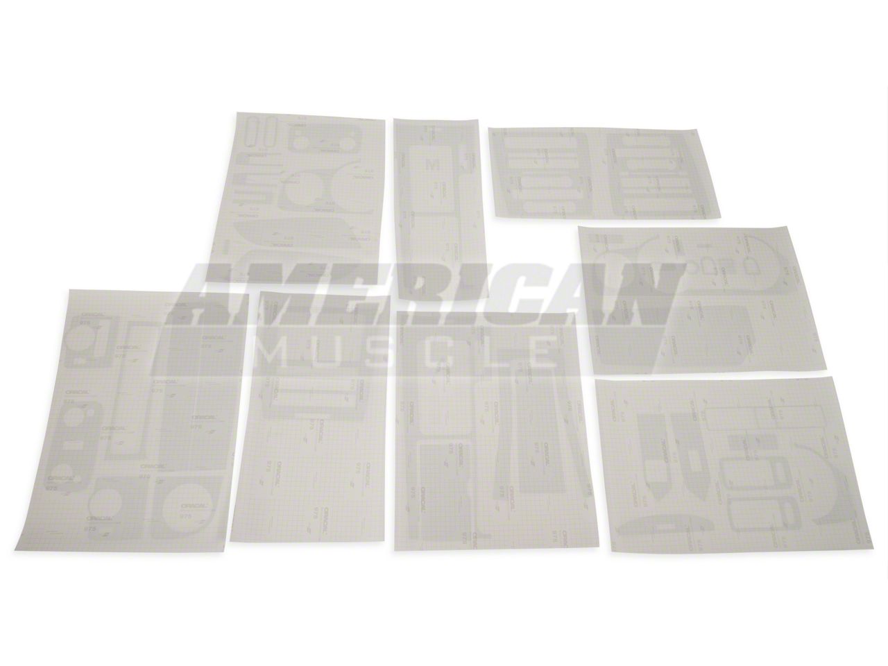 SEC10 Mustang Dash Overlay Kit; Brushed Silver 101474 (10-14 Mustang ...