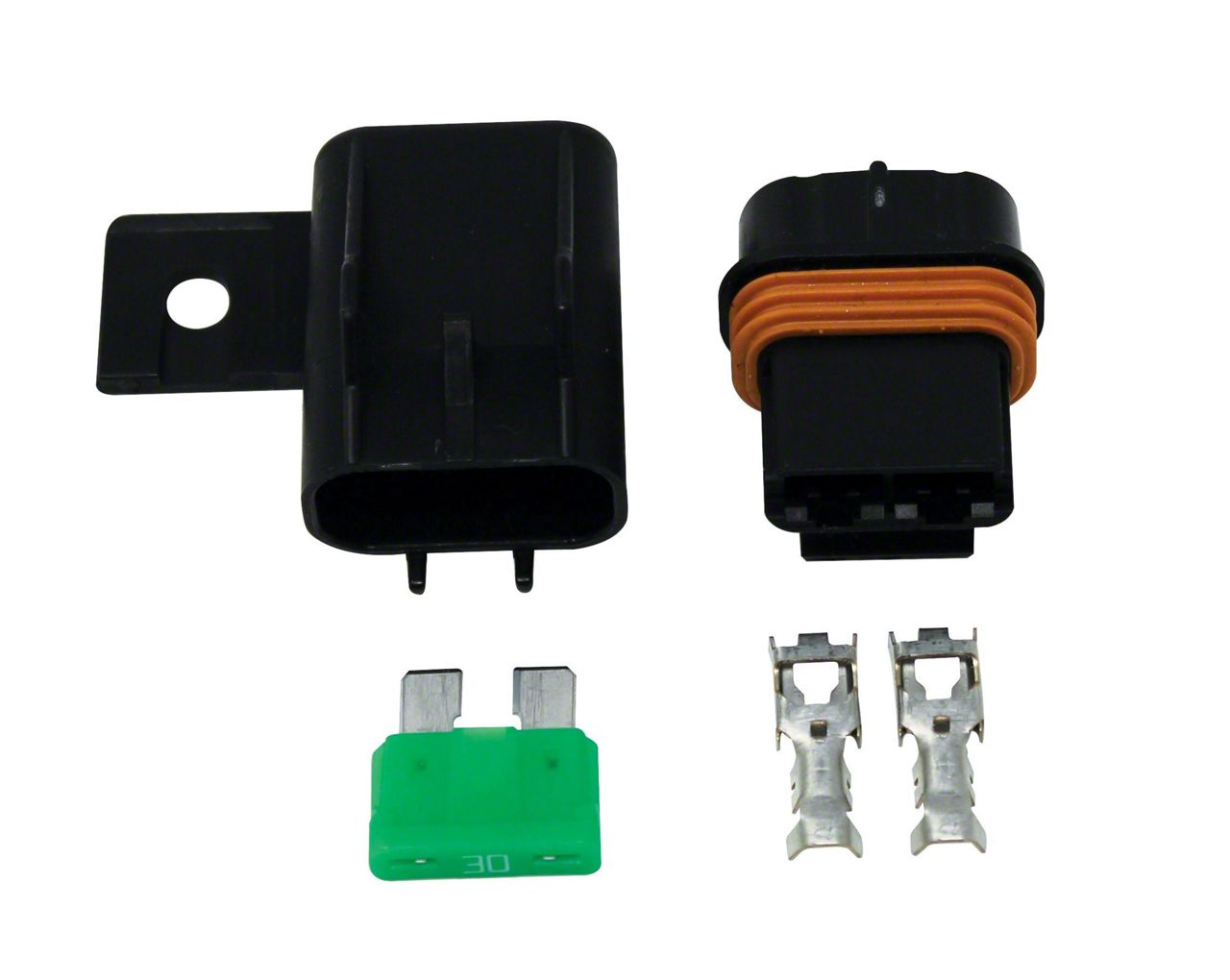 Universal AM Waterproof In-Line Fuse Kit; 30 AMP - Free Shipping