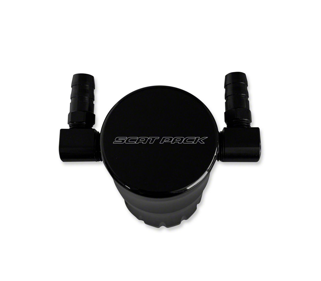 American Brothers Design Charger Black Oil Catch Can with Scat Pack ...