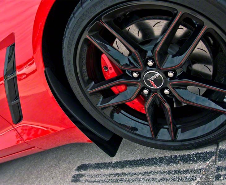 2014-2019 C7 Corvette Mud Flaps | AmericanMuscle