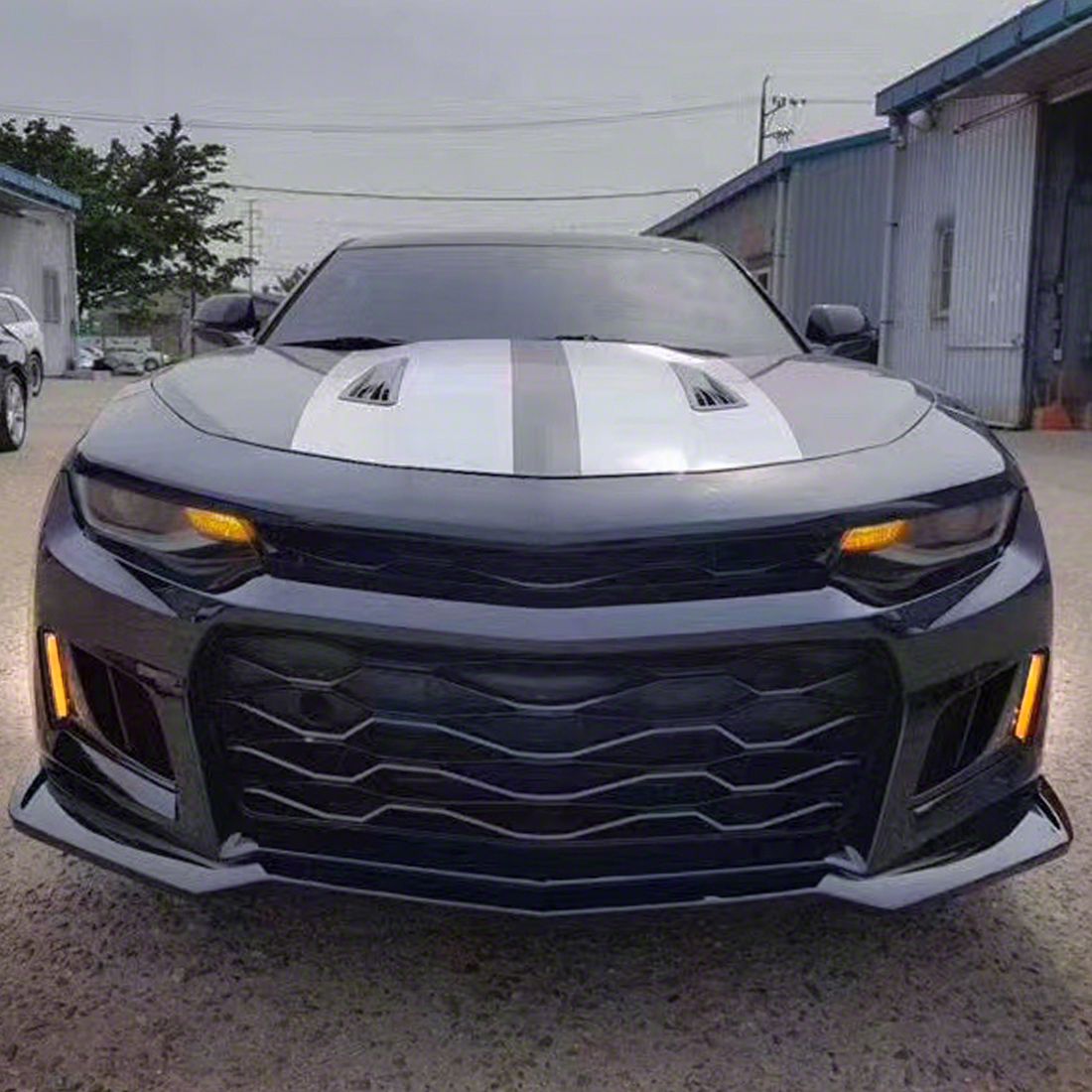 American Modified Camaro LED Fog Lights with Turn Signals AMCHBC00801 ...
