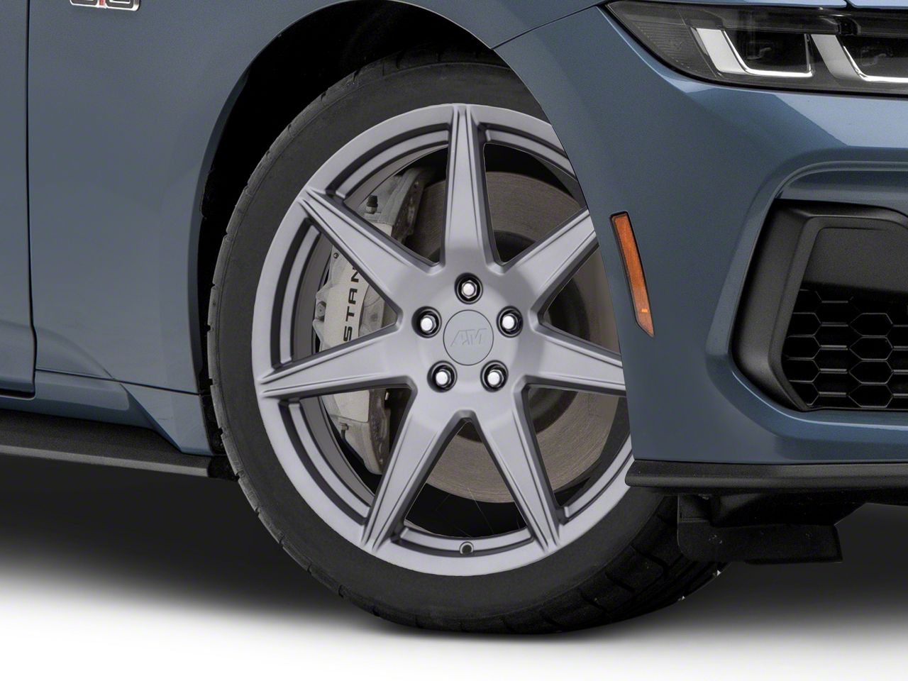 Mustang 2020 GT500 Style Charcoal Wheel; 19x8.5; 30mm Offset (24-26 ...