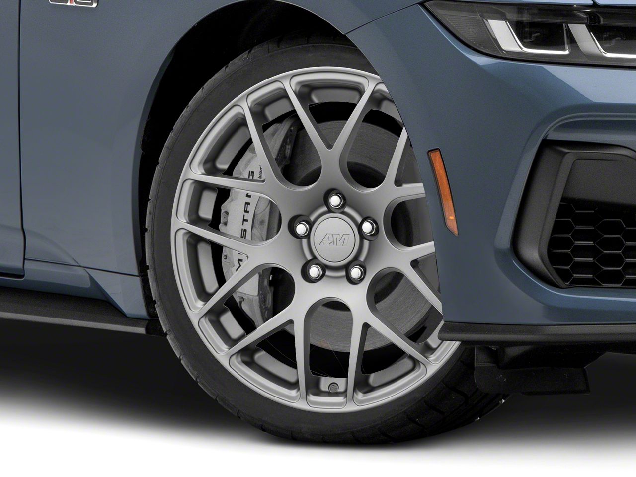 Mustang AMR Charcoal Wheel; 20x8.5; 30mm Offset (24-26 Mustang) - Free ...