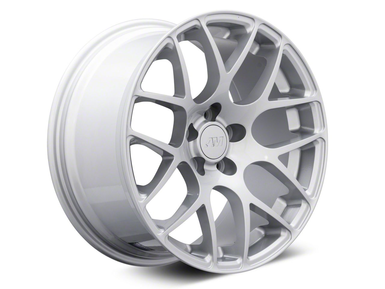 Mustang AMR Silver Wheel; 19x8.5; 30mm Offset (24-25 Mustang) - Free ...