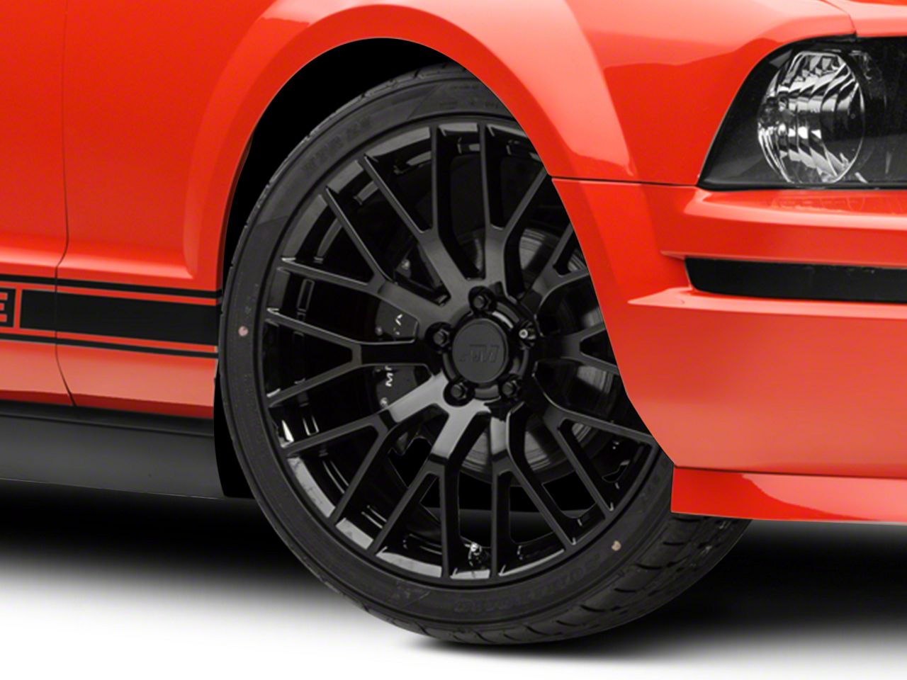 Mustang Performance Pack Style Gloss Black Wheel; 20x8.5 (2024 Mustang ...