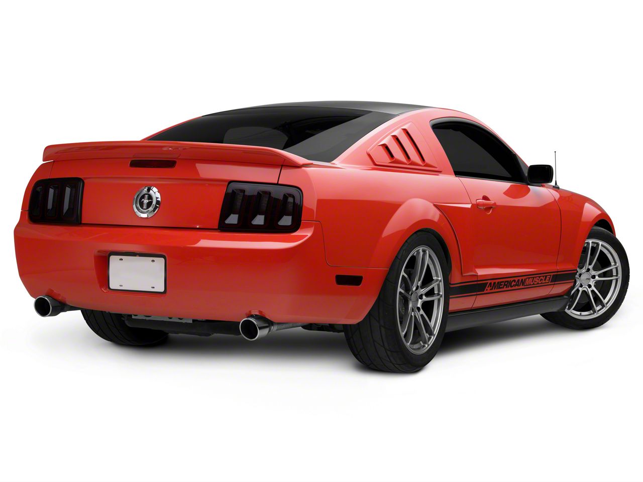 American Racing Mustang Mach Five Graphite Wheel; Rear Only; 19x10 ...