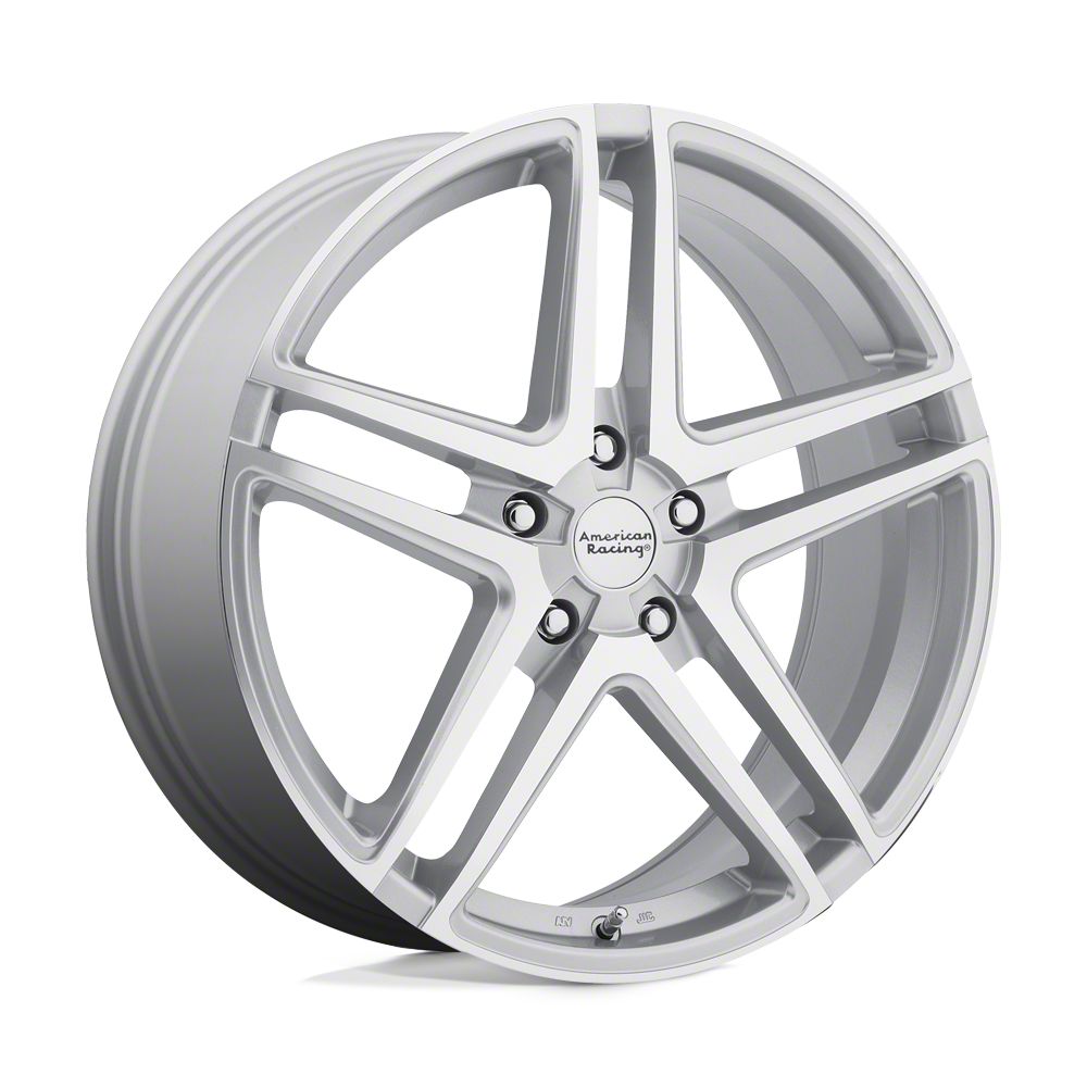 American Racing Charger AR907 Bright Silver Machined Face Wheel; 17x7.5 ...