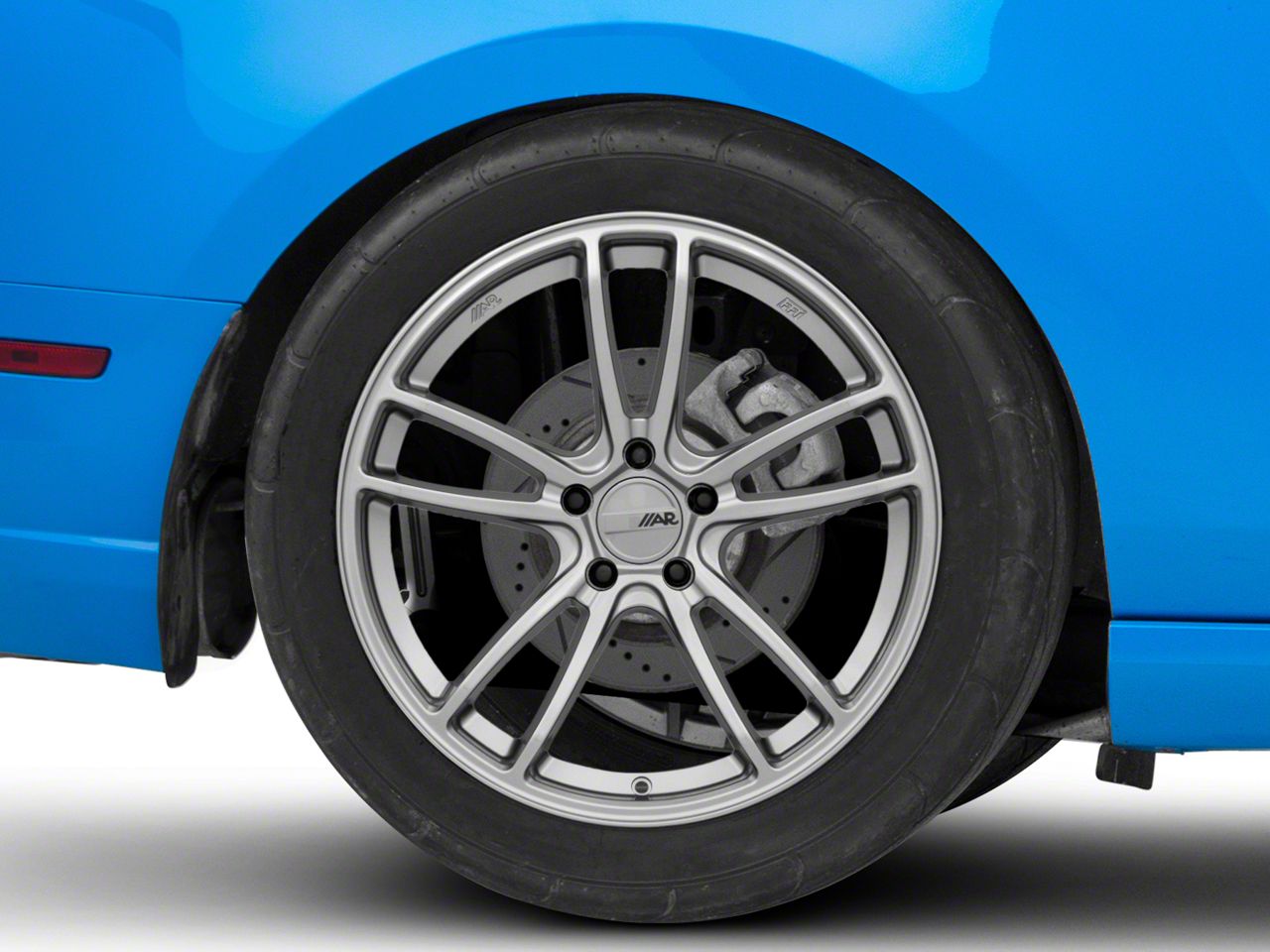American Racing Mustang Mach Five Graphite Wheel; Rear Only; 19x11 ...