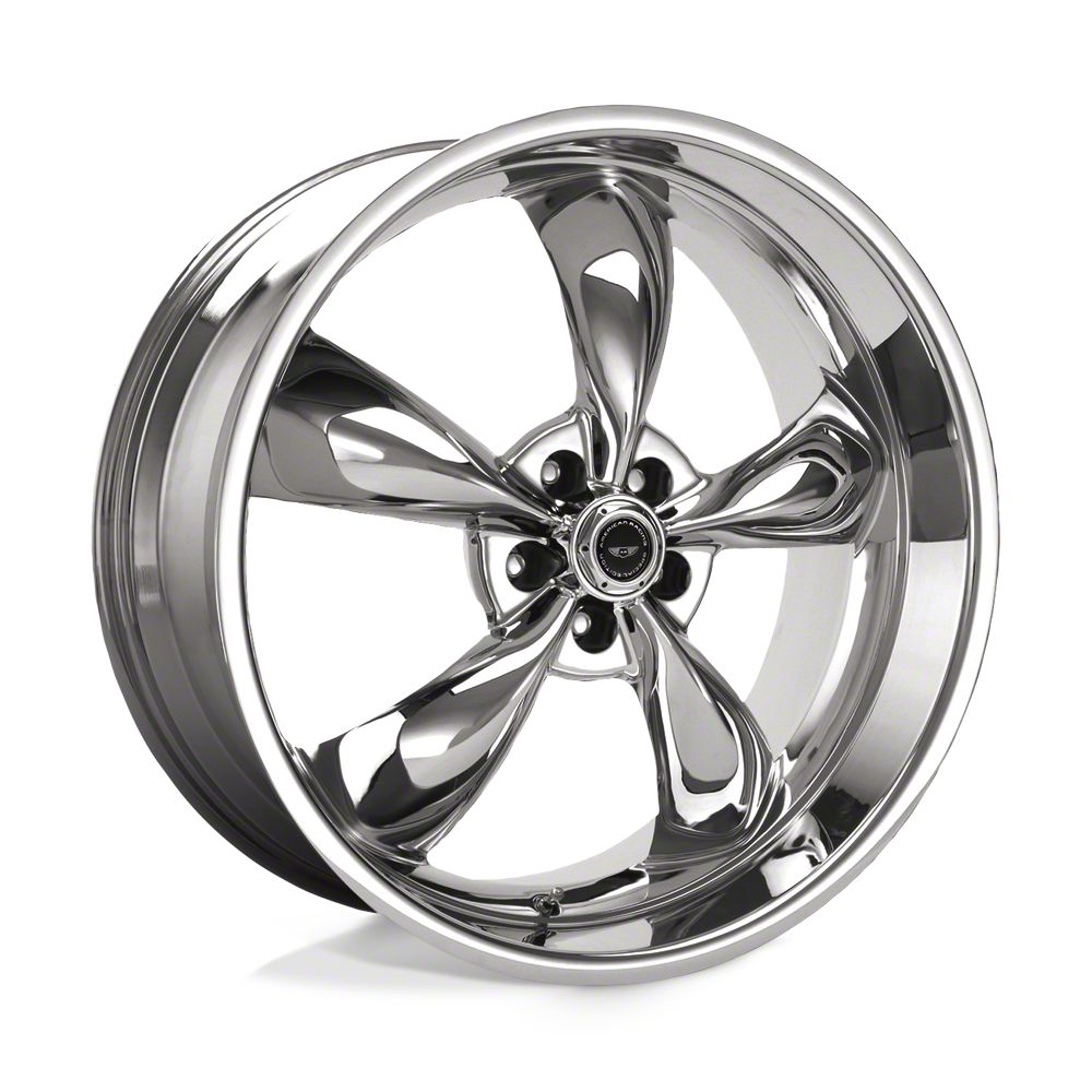 American Racing Mustang Torq Thrust M Chrome Wheel; 18x8; 0mm Offset ...