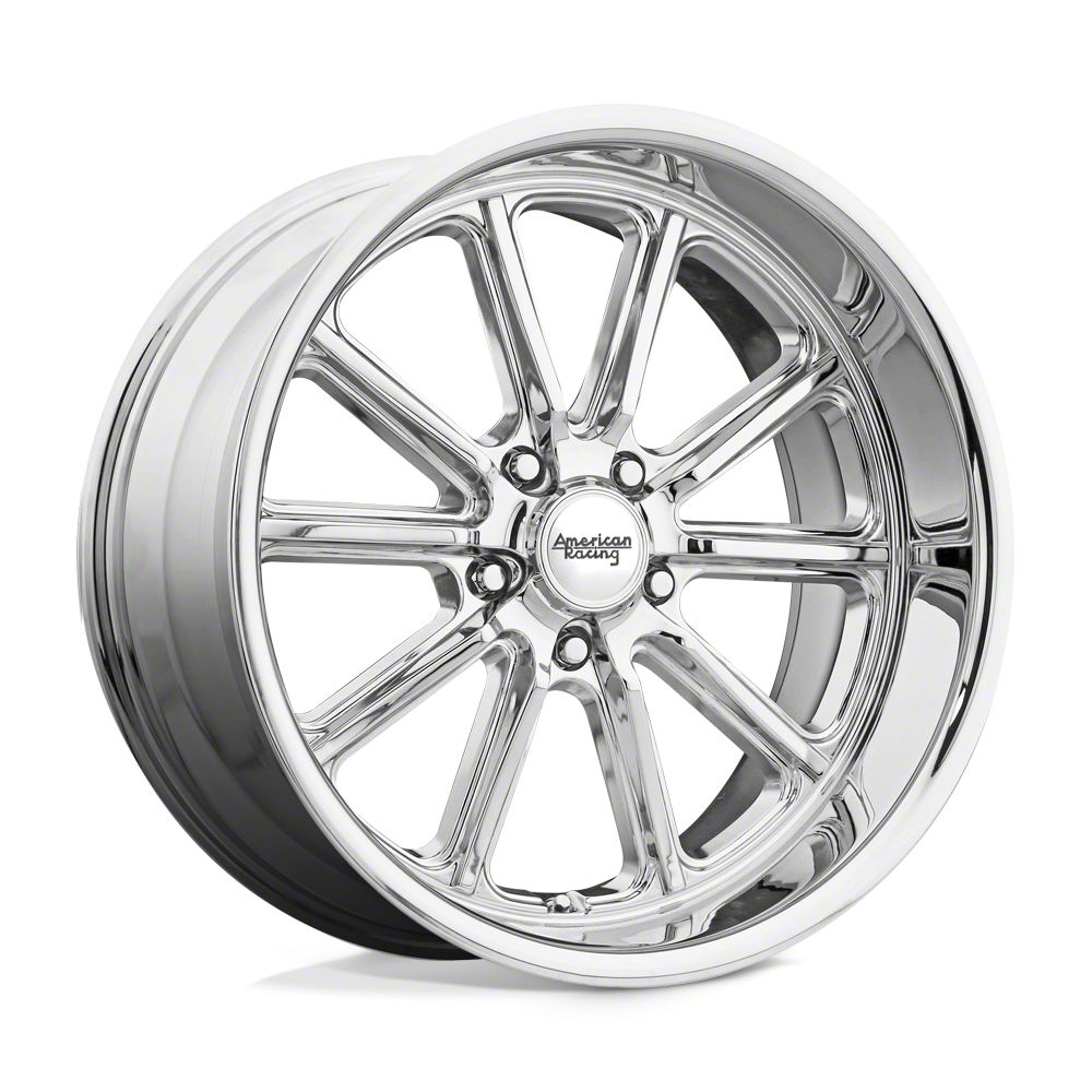 American Racing Mustang Rodder Chrome Wheel; 17x7; 0mm Offset ...