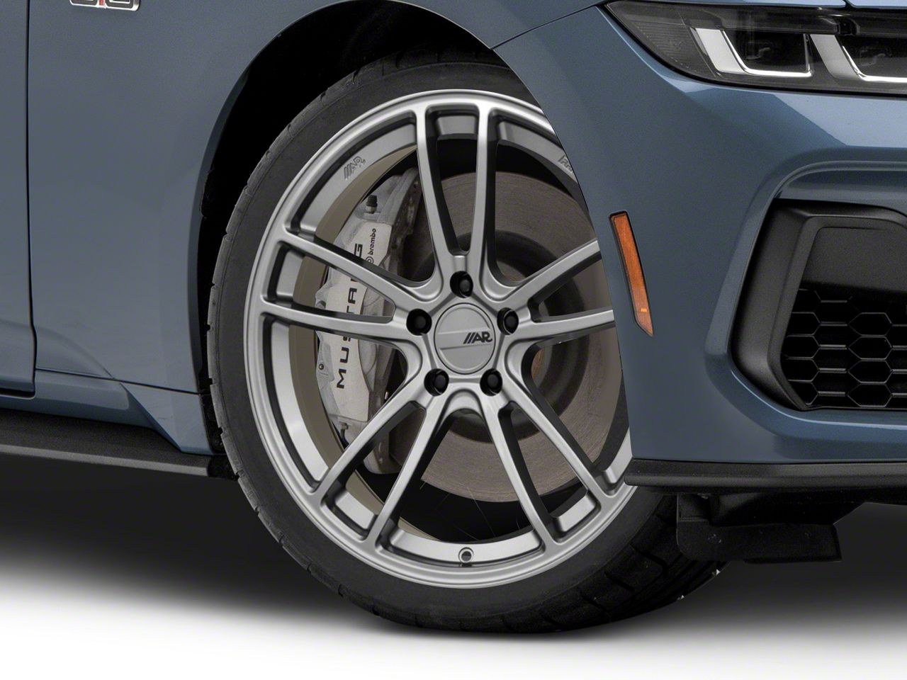 American Racing Mustang Mach Five Graphite Wheel; 20x10; 35mm Offset ...