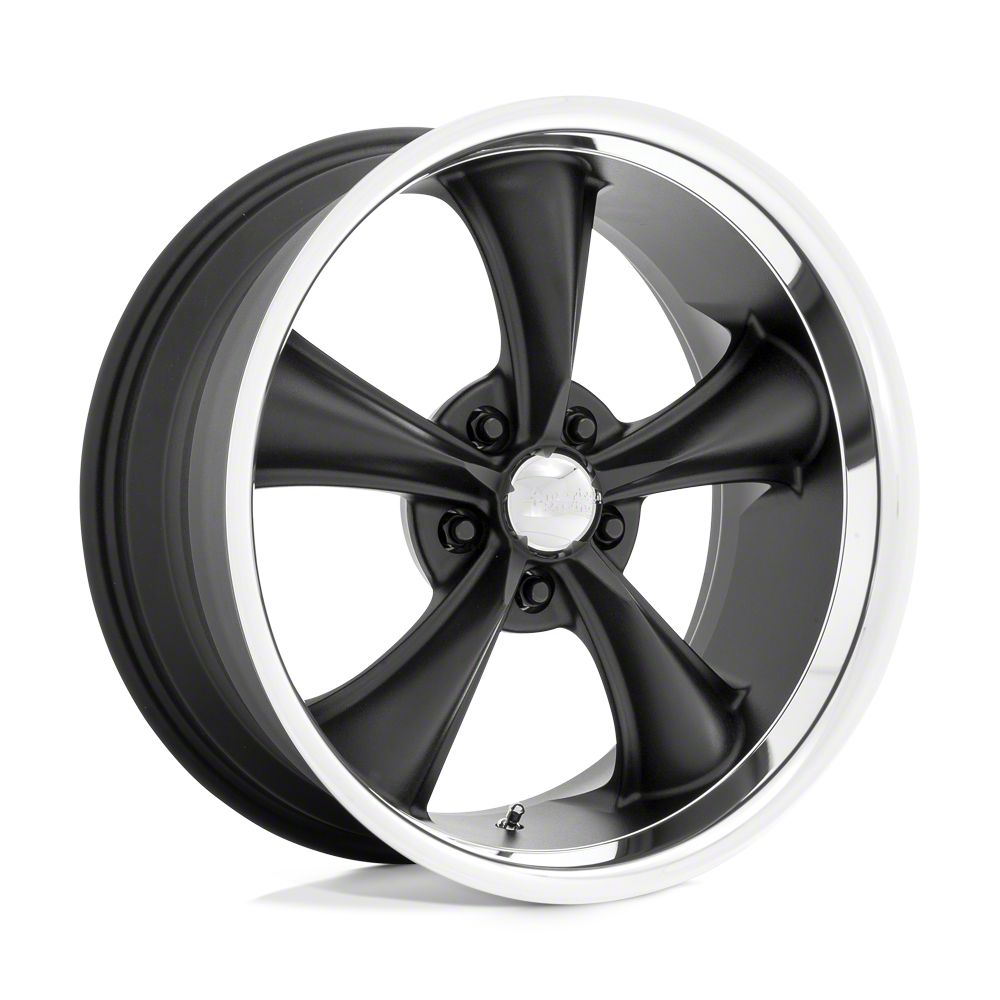 American Racing Mustang Boss TT Textured Black with Diamond Cut Lip ...
