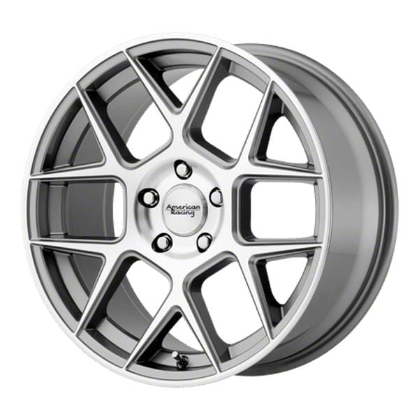 American Racing Camaro APEX Gun Metal Machined Face Wheel; 20x8.5; 38mm ...