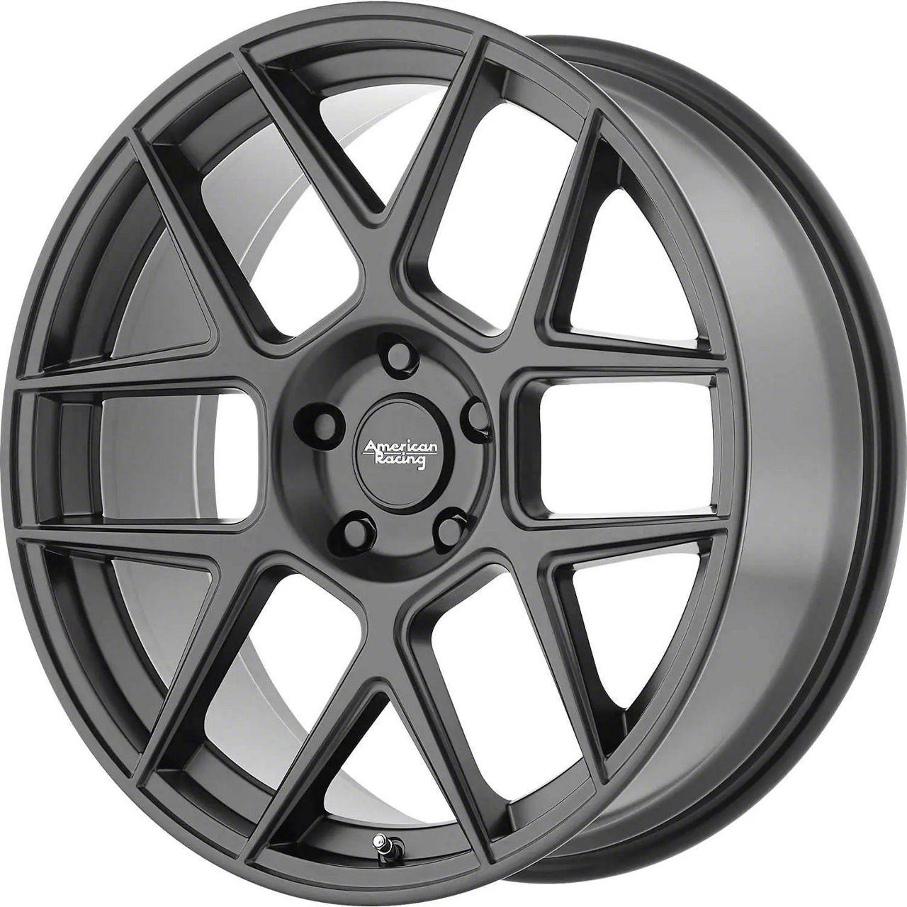 American Racing Camaro Apex Satin Black Wheel; Rear Only; 20x10; 40mm ...