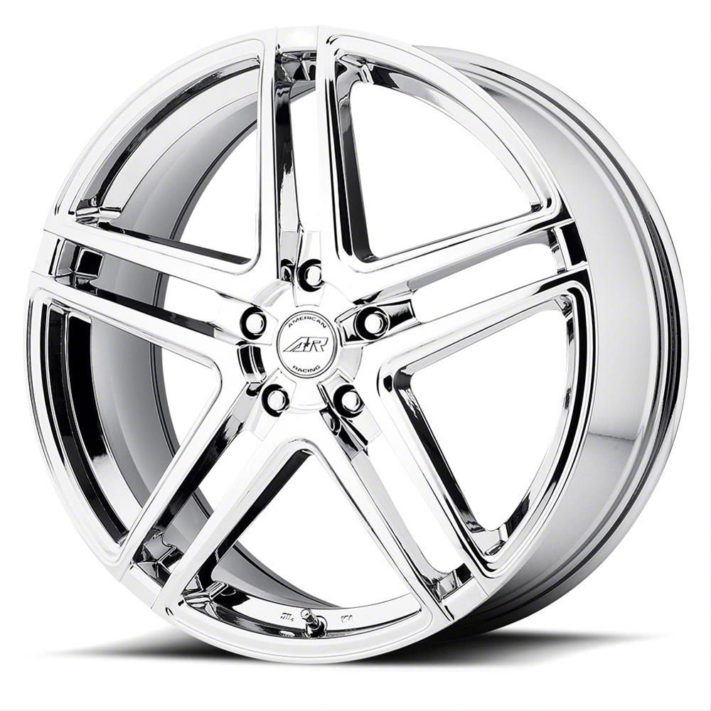 American Racing Challenger AR907 Chrome Wheel; 18x8; 40mm Offset ...