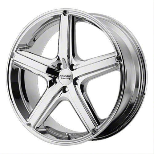 American Racing Mach-E Maverick Chrome Wheel; 18x8; 40mm Offset ...