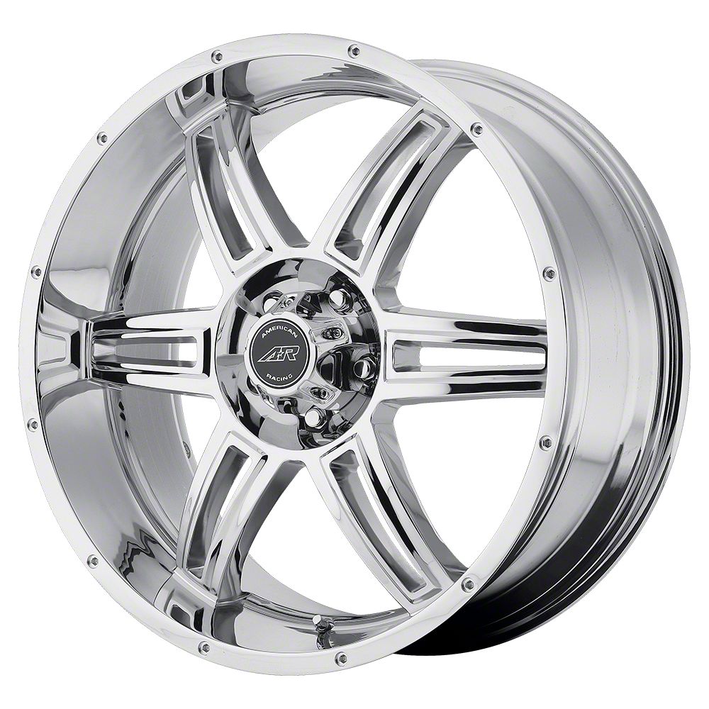 American Racing Mustang AR890 Chrome Wheel; 17x8 AR89078012200 (2024 ...