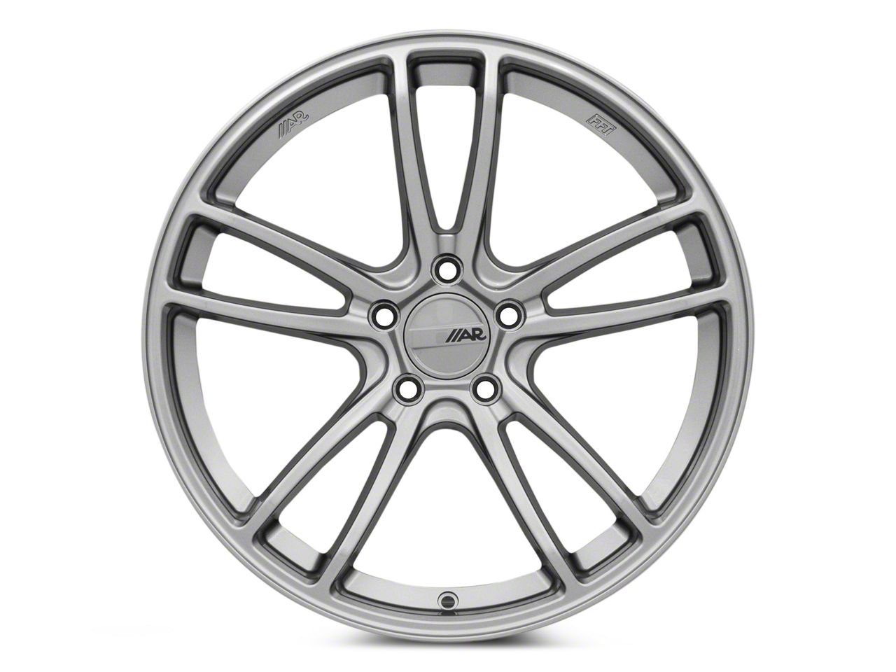 American Racing Mustang Mach Five Graphite Wheel; Rear Only; 19x10 ...