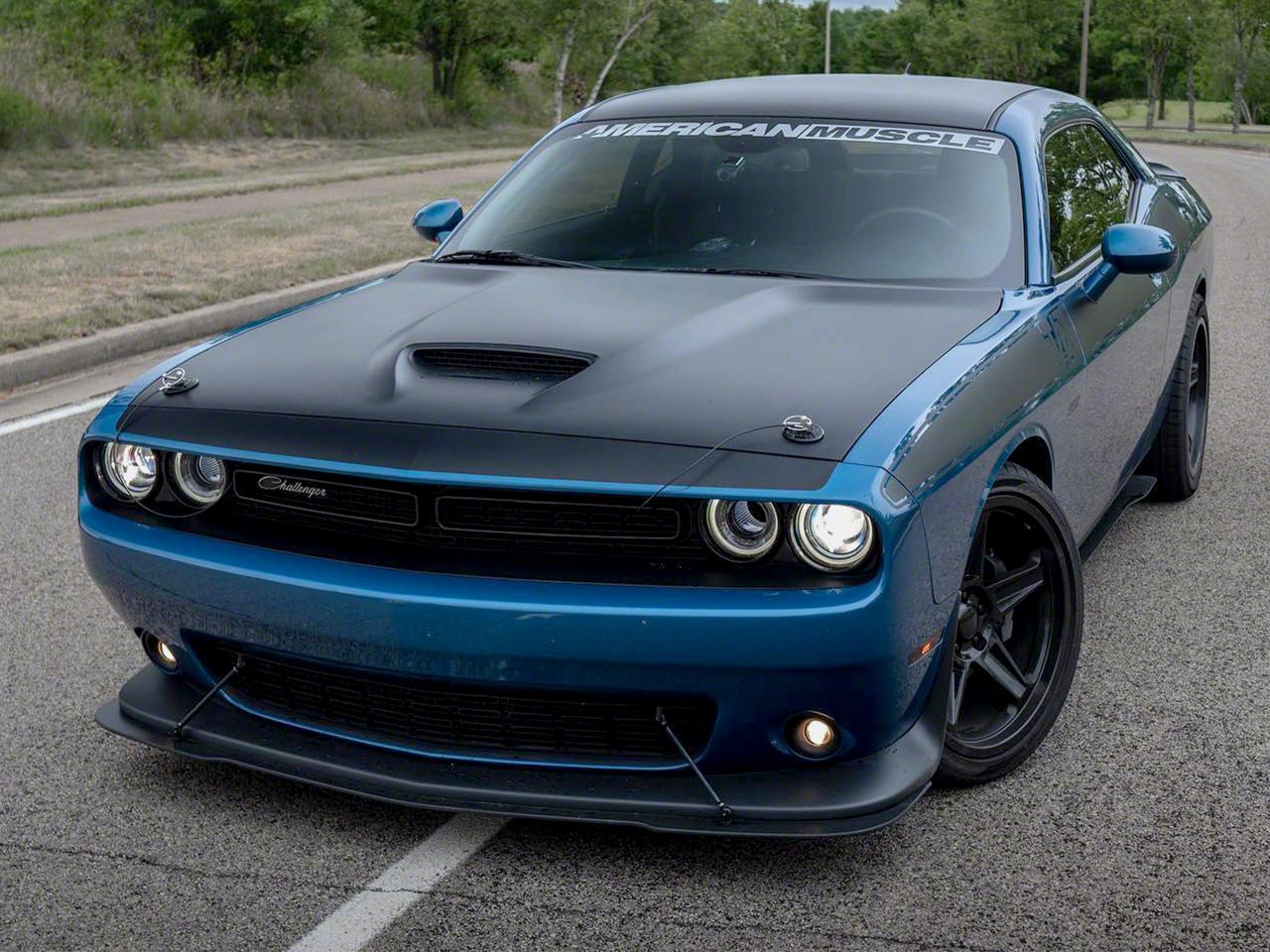 Challenger windshield banner store