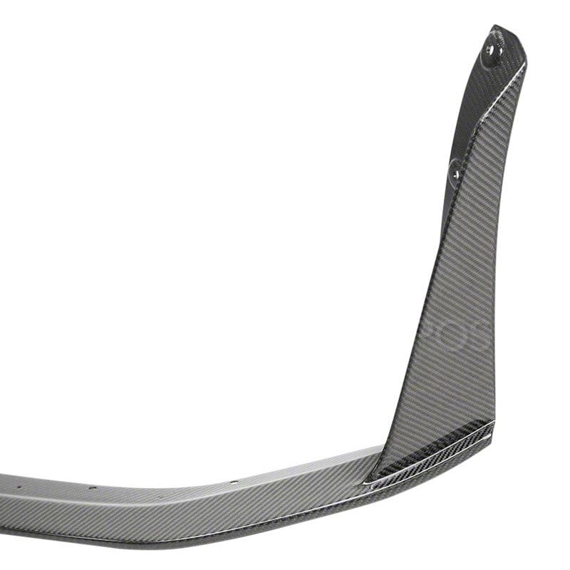 Anderson Composites Mustang Front Splitter Wickers; Carbon Fiber AC ...