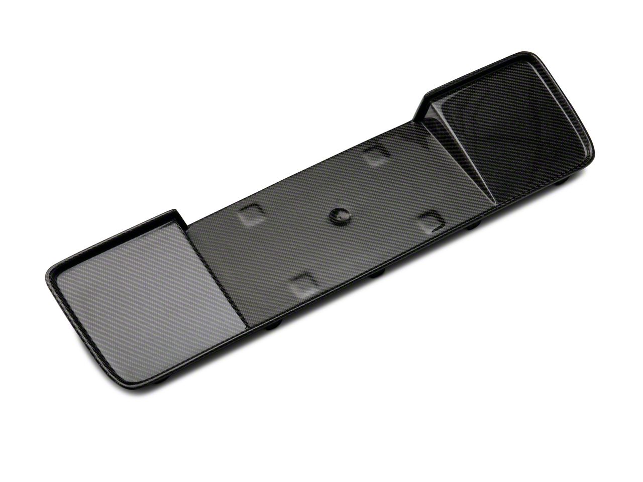 Anderson Composites Mustang Rear License Plate Panel; Carbon Fiber AC ...