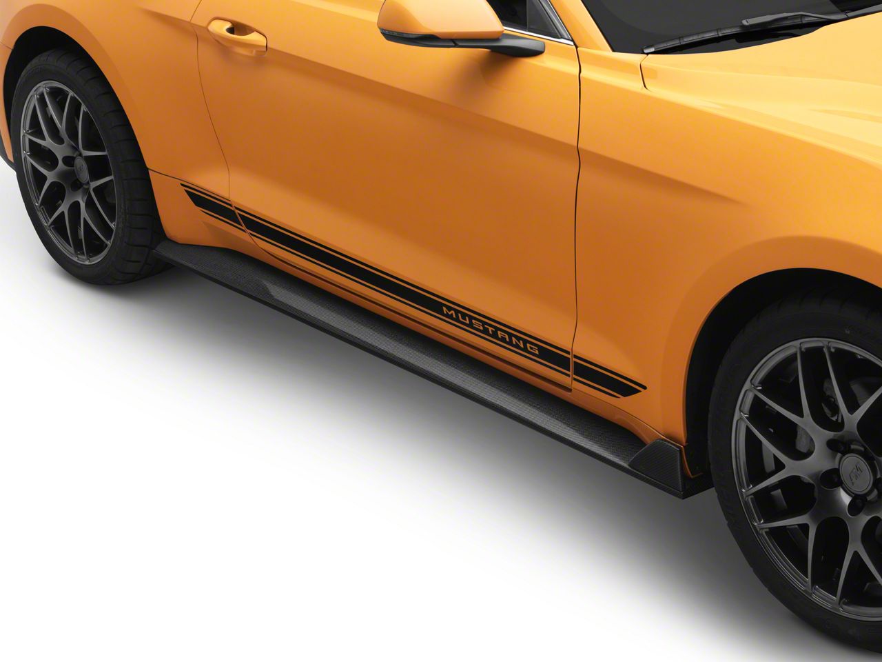 Anderson Composites Mustang Type-GR GT350 Style Rocker Panel Splitters ...