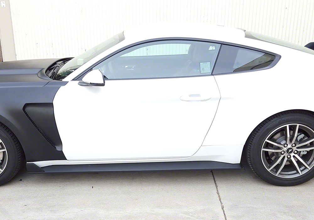 Anderson Composites Mustang Type-GR GT350 Style Rocker Panel Splitters ...