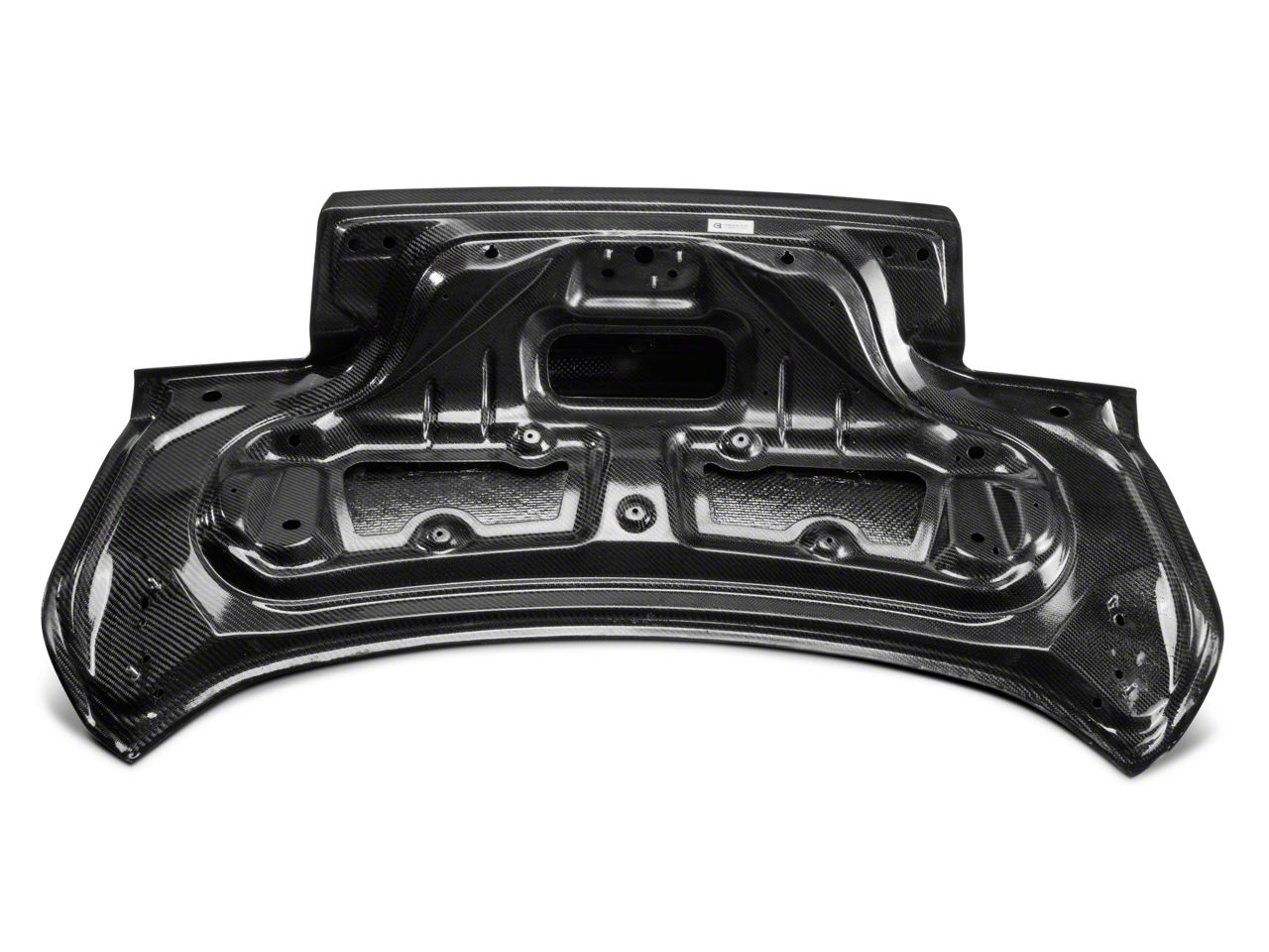 Anderson Composites Mustang Type-ST Trunk; Double Sided Carbon Fiber AC ...