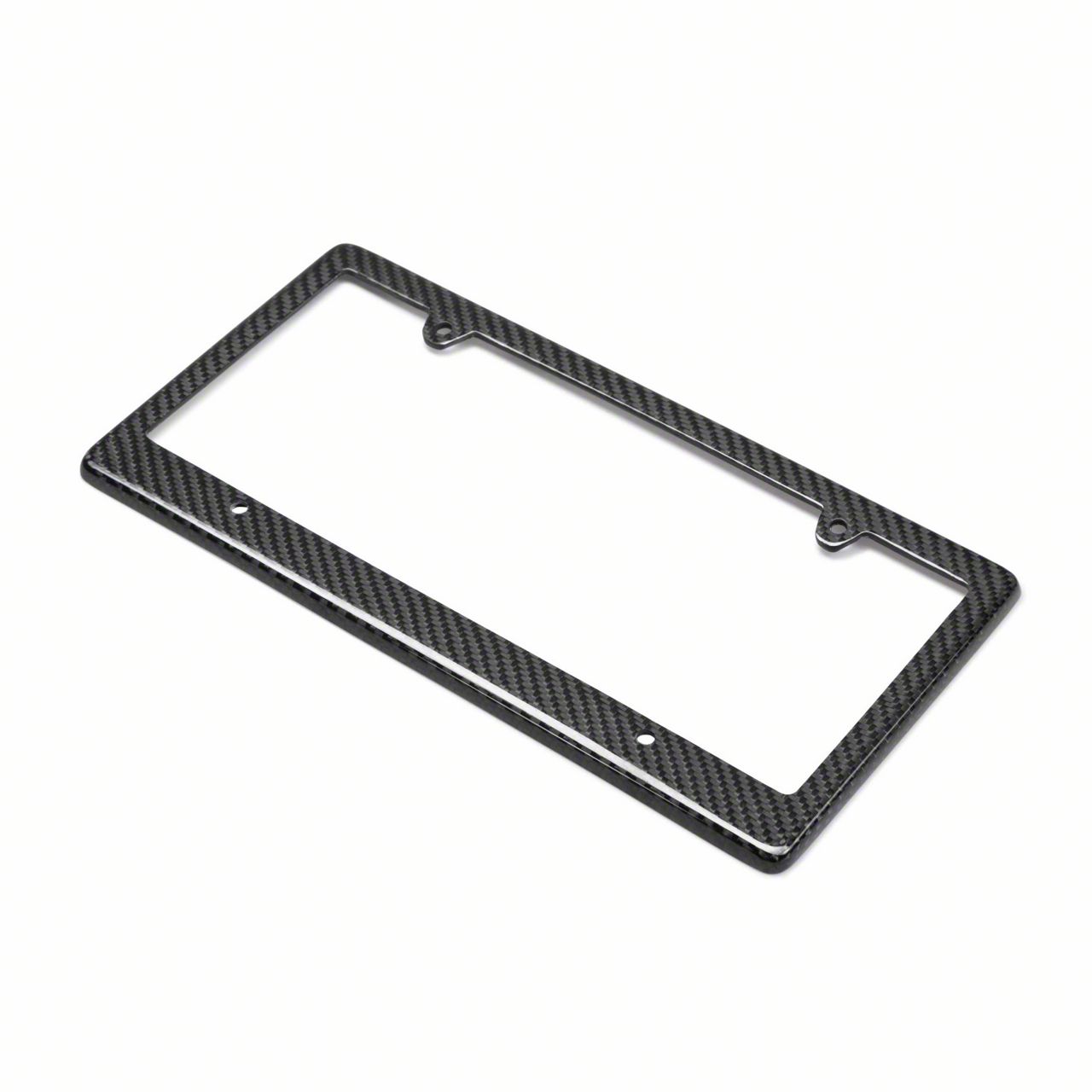 Anderson Composites Universal AM License Plate Frame; 4-Hole; Carbon ...