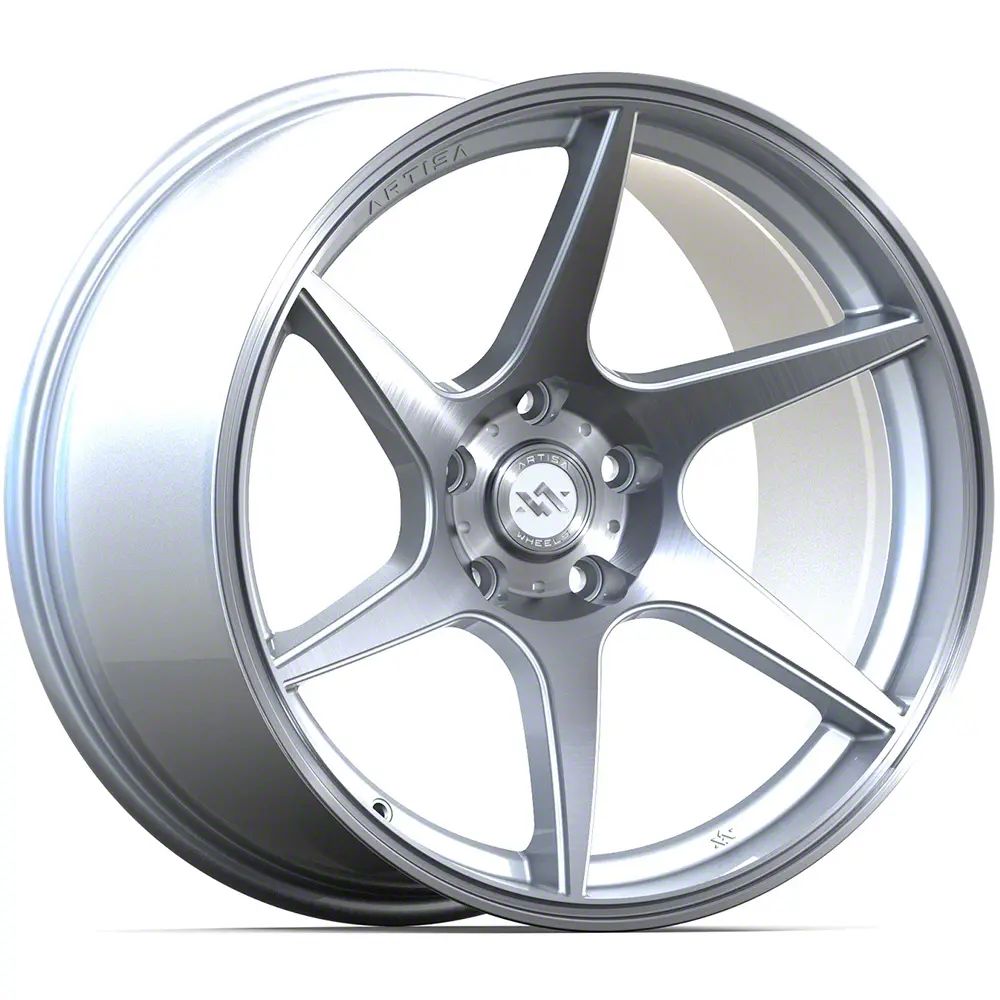 Anovia Wheels Mustang Titan Brushed Wheel; 17x8 ART10317851143573X (99 ...
