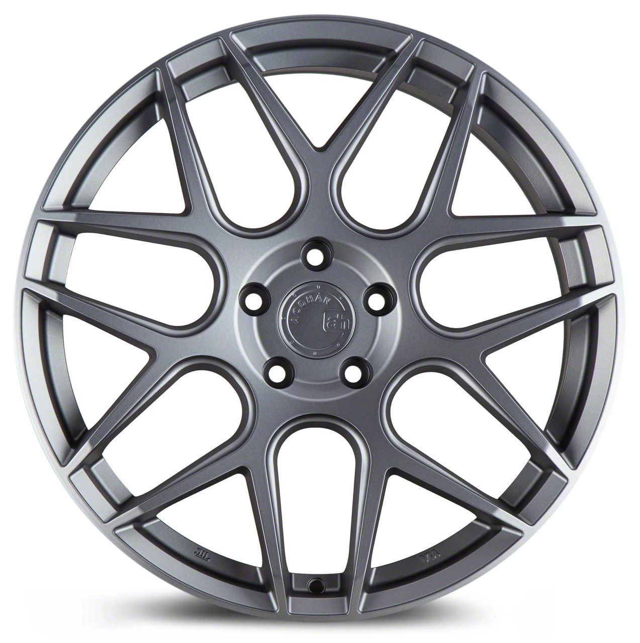 Aodhan Mustang AFF2 Matte Gray Wheel; 19x8.5; 35mm Offset ...