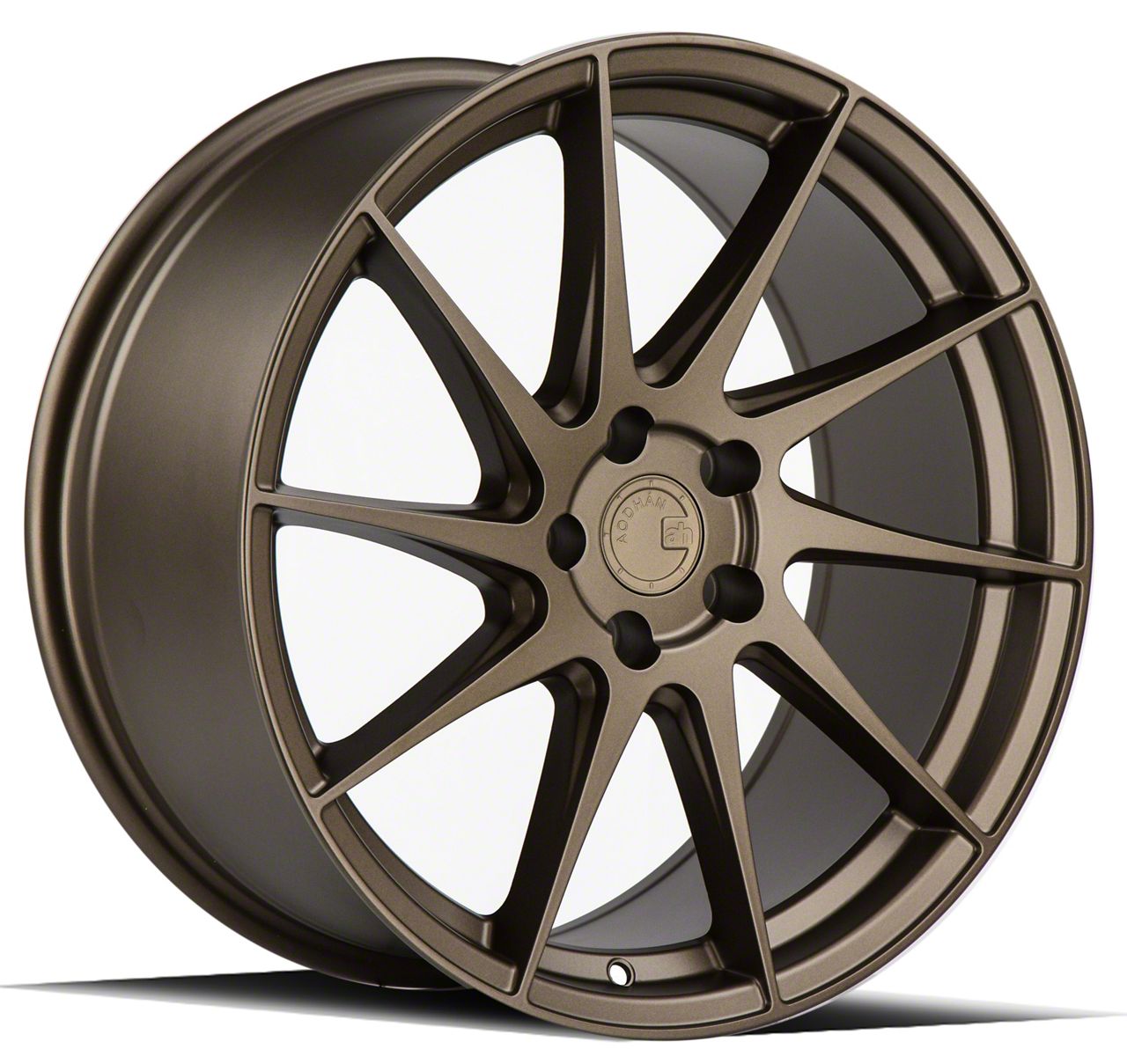 Aodhan Mach-E AH09 Matte Bronze Wheel; Left Directional; 18x8.5; 35mm ...