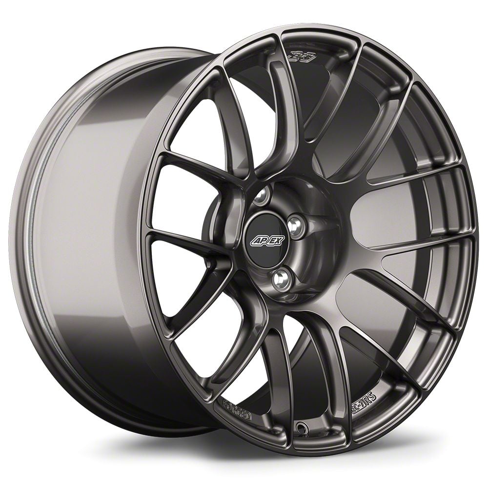 APEX Mustang EC-7RS Anthracite Wheel; Front Only; 19x11 EC7RS1911ET26 ...