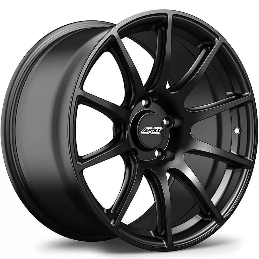 APEX Mustang SM-10 Satin Black Wheel; 18x11; 52mm Offset SM101811ET52 ...